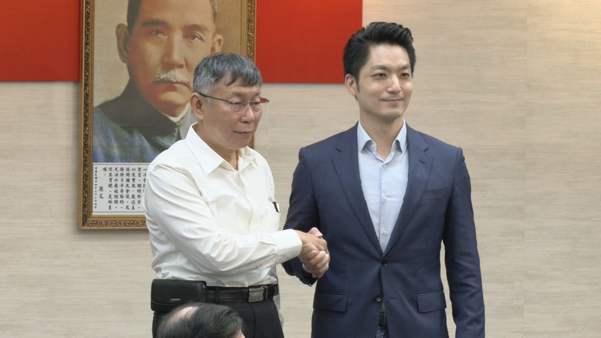 Taipei Mayor-elect Chiang Wan-an Pays Visit to Ko Wen-je 交流市政交接 蔣萬安北市府 ...