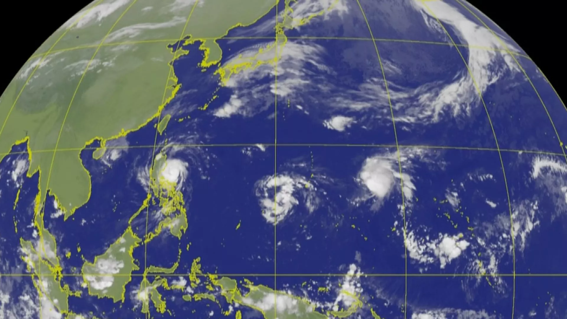 Taifun Usagi terbentuk hari ini, 4 taifun terbentuk bersamaan pecahkan ...