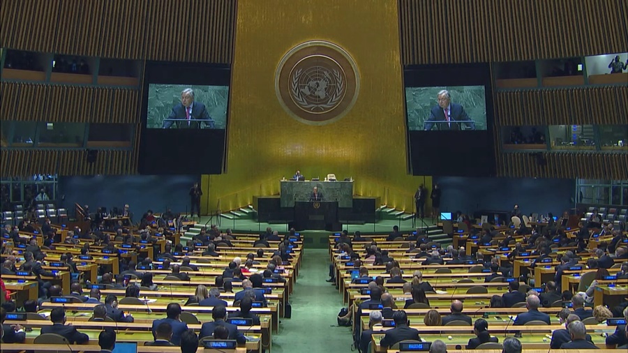 Xi Jinping Addressing the 50th Anniversary of UN Resolution 2758 聯合國第 ...